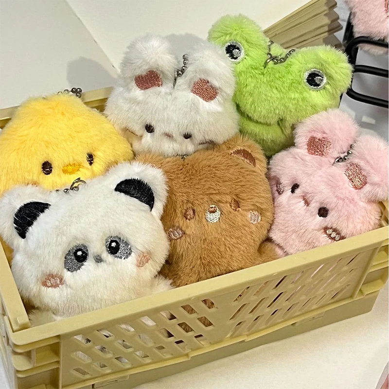 Plush-Stuffed-Animal-Keychain-Creative-Cartoon-Kawaii-Couple-Chubby ...