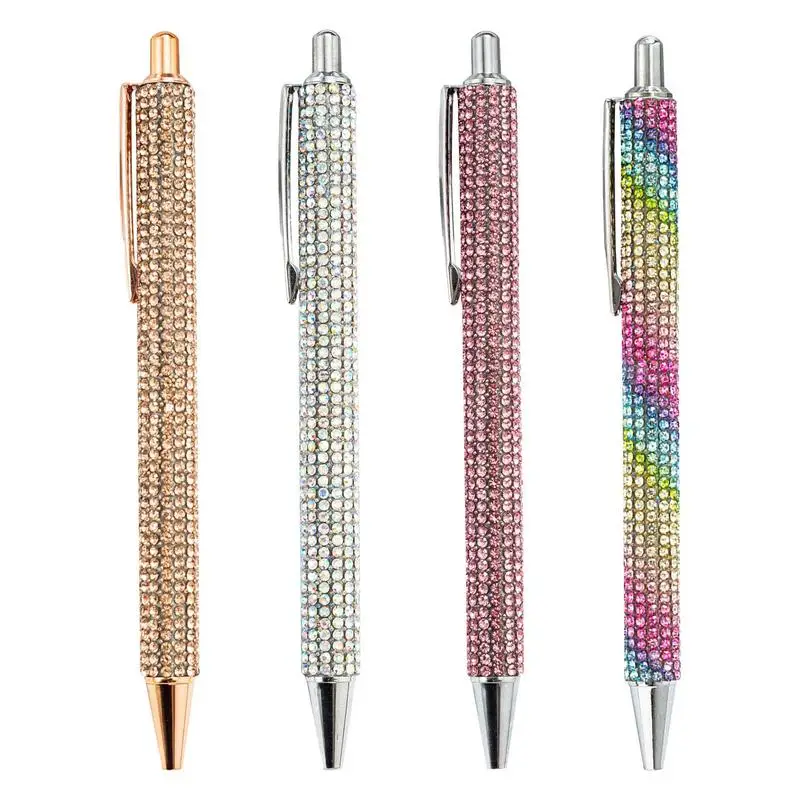 Bling-Pens-Fancy-Sparkly-Crystal-Pens-Retractable-Glitter-Ink-Writing ...