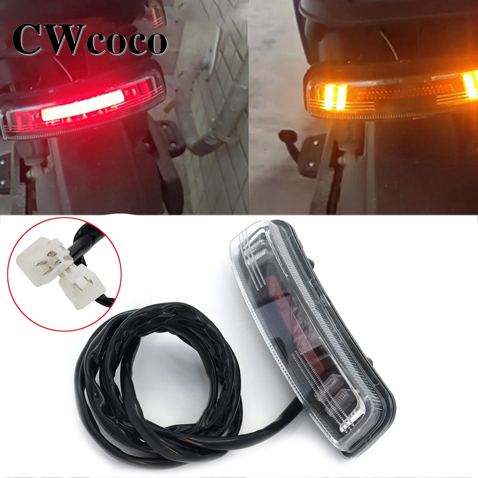 Citycoco-Rear-Light-LED-Brake-Light-Turn-Light-12V-48V-60V-For-Electric ...