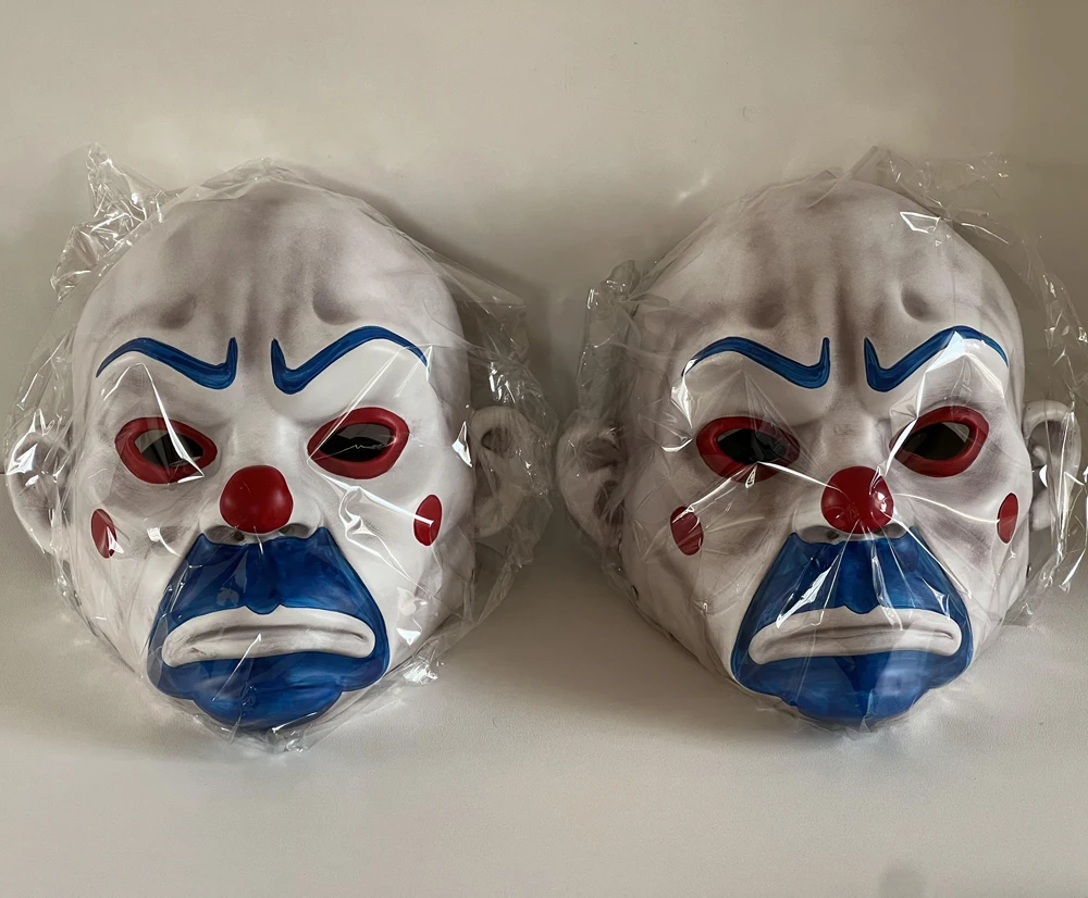 Bank Robber Costume Mask TOPO (TP003) 1/6 Scale Bank Robber Joker Head