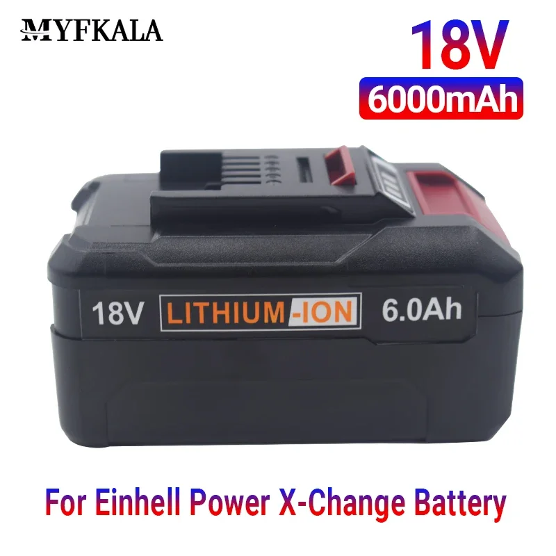 6000mAh-Replacement-Battery-EIN18C2-Li-ion-Batteria-for-EINHELL-18V ...