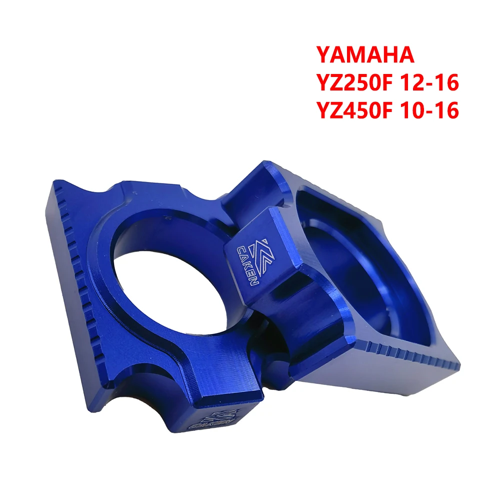 Motorcycle-Rear-Axle-Block-Chain-Adjuster-For-YAMAHA-YZ250F-YZ450F-2010 ...