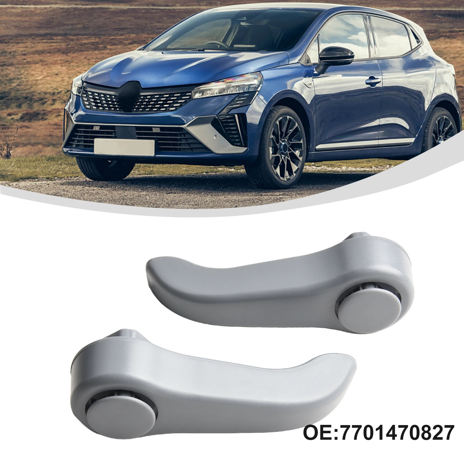 1 Pair Car Front Seat Adjustment Handle 7701209658 7701470827 For ...