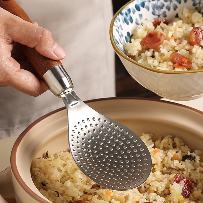 Japanese-style-rice-shovel-non-stick-rice-spoon-304-stainless-steel ...