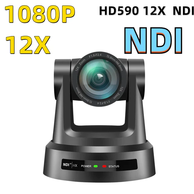 NDI POE Video Conference Camera AI Tracking HD 4K/1080p 12/20X Zoom ...