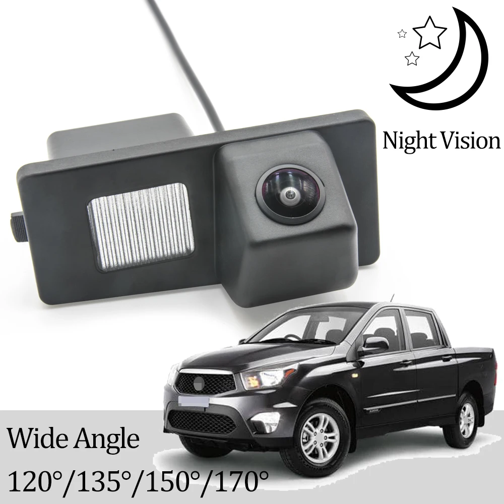 CCD-HD-AHD-Fisheye-Rear-View-Camera-For-SSangYong-Actyon-Sports-2006 ...