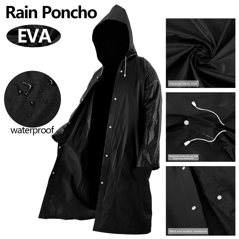 Raincoat-Windproof-Rain-Poncho-Reusable-Adult-Raincoat-High-quality-EVA ...