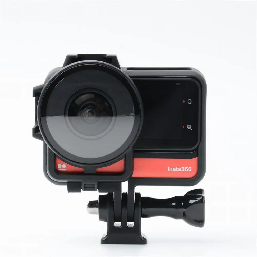 2-In-1-Set-Panoramic-Plastic-Frame-Case-with-Lens-Guard-for-Insta360 ...