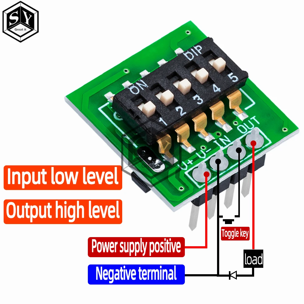 Timer-Switch-Controller-Board-10S-24H-Adjustable-Delay-Relay-Module-For ...