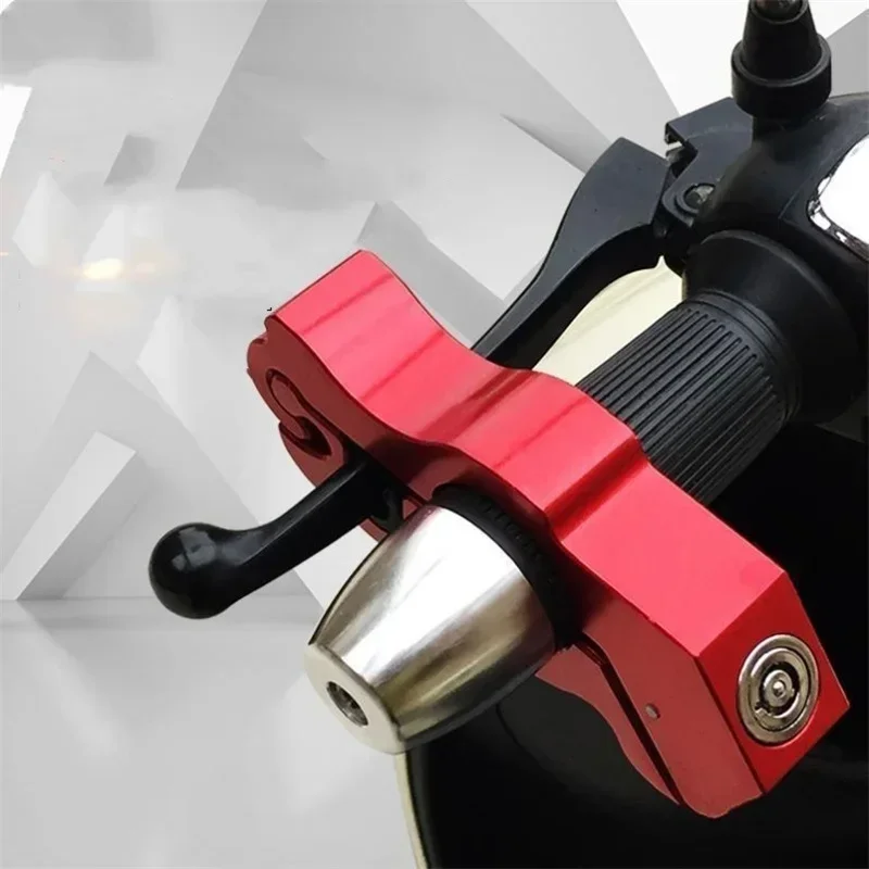 1PC-Handlebar-Imitation-Theft-Lock-Portable-Handle-Lock-Brake-Suitable ...