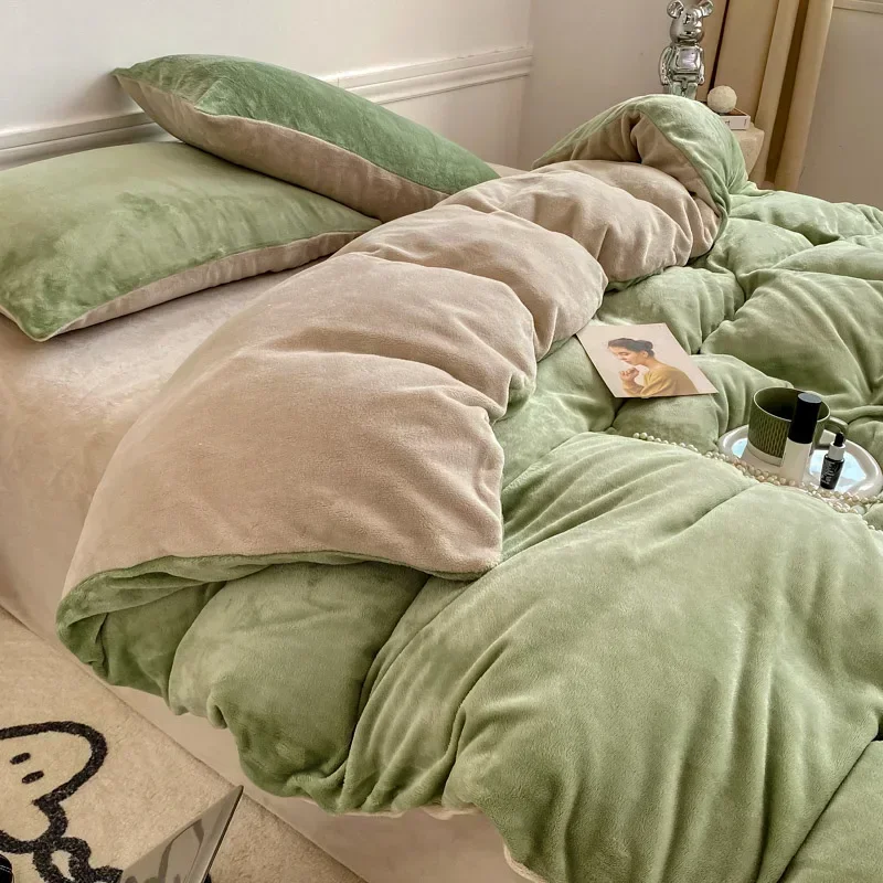 Winter-1-pc-Quilt-Cover-housse-de-couette-220x240-Keep-Warm-Duvet-Cover ...