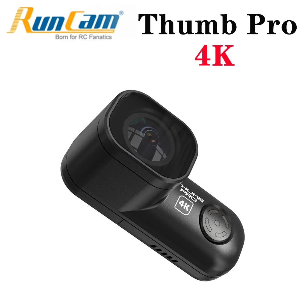 RunCam Thumb Pro 4K MINI HD Action FPV Drone Camera 16g Bulit in Gyro ...