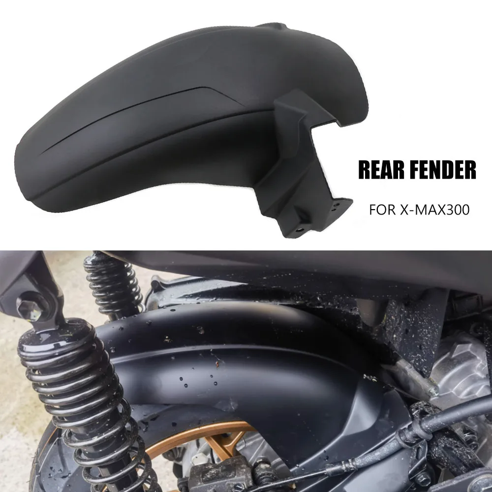 XMAX300-Motorcycle-Rear-Fender-Wheel-Mudguard-Cover-Splash-Guard ...
