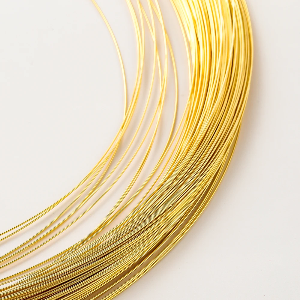 2Meters-Lot-0-4-1-2mm-14K-18K-Gold-Plated-Brass-Wire-Beading-Wire-Cord ...