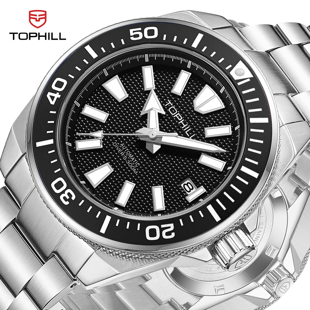 TOPHILL-300M-Diving-Watch-NH35-316L-Automatic-Mechanical-Watches ...