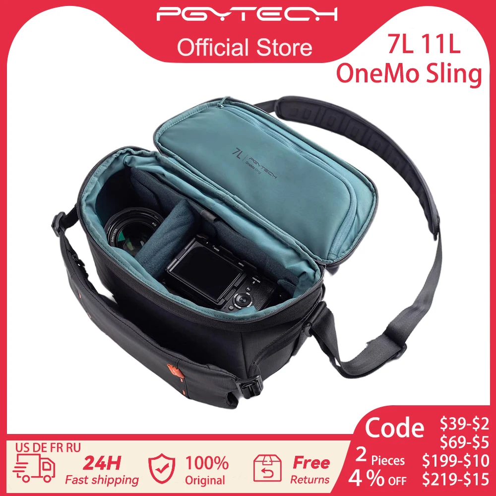 PGYTECH-OneMo-Sling-Bag-7L-11L-Crossbody-Camera-Bag-For-DSLR-and-Mirrorless-Cameras-Photography ...