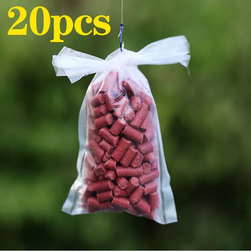 20PCS-fishing-water-soluble-net-bag-fishing-nesting-bag-point-nesting ...