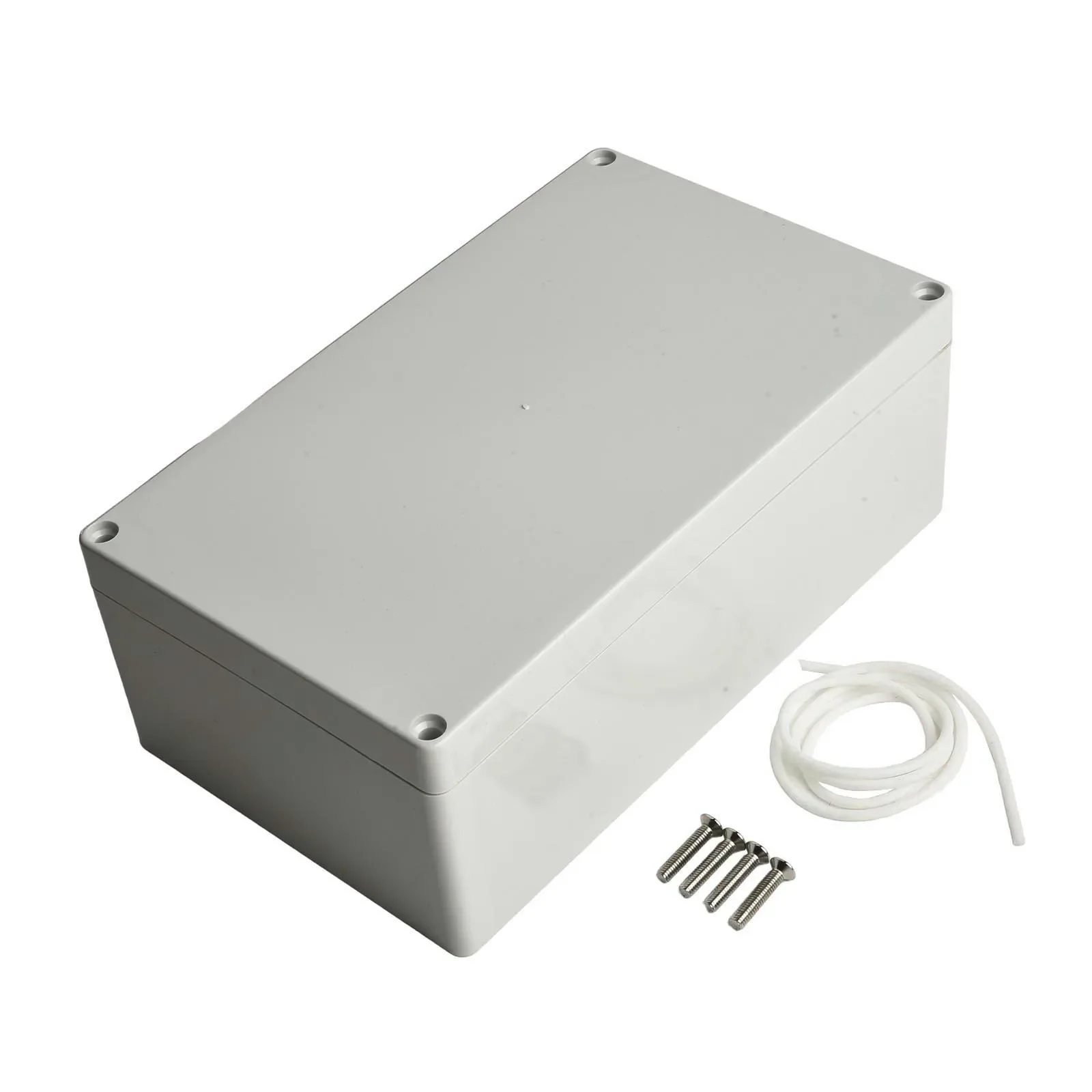 ABS-White-Plastic-Electronics-Project-Box-Waterproof-Junction-Box-With ...