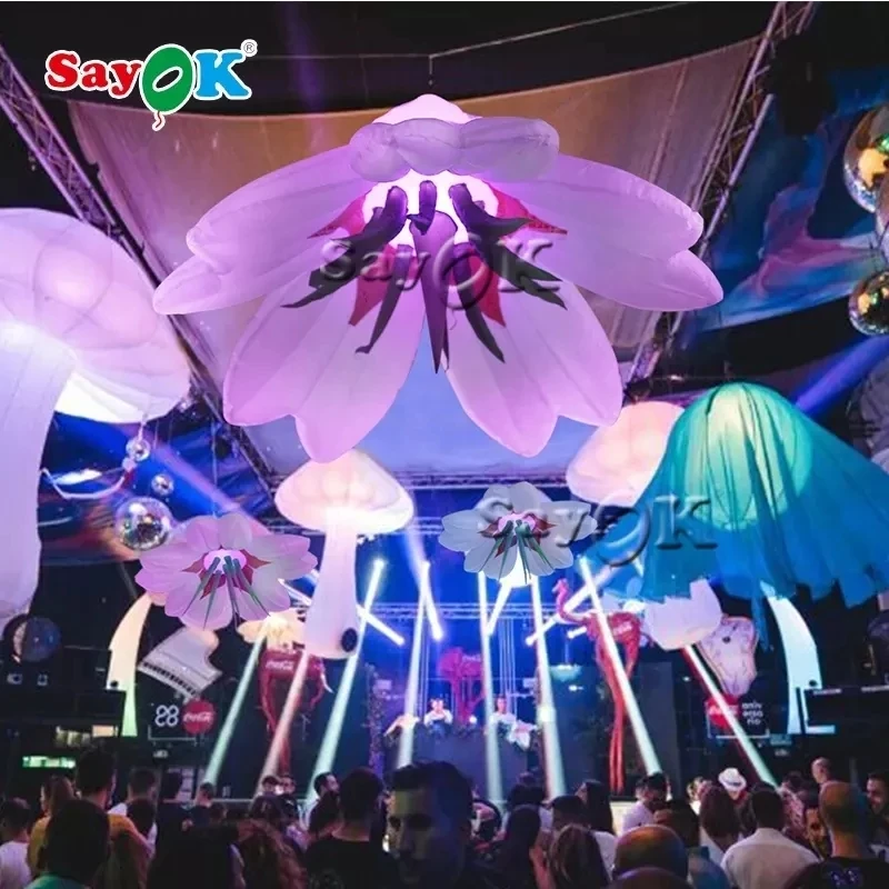 Sayok-Giant-Inflatable-Flower-Hanging-Decorations-Inflatable-Flowers ...