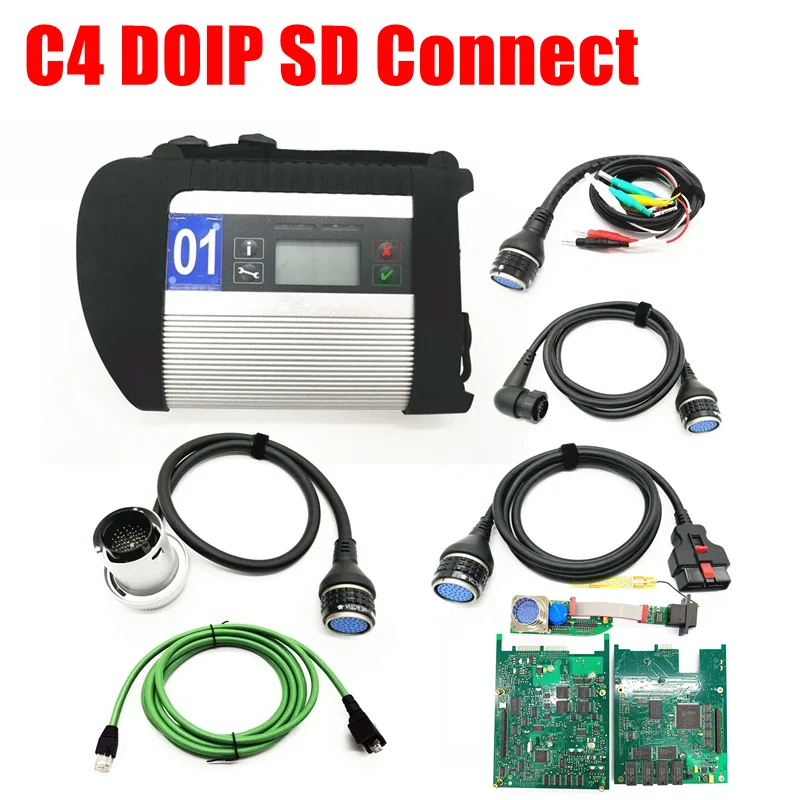Full Chip For MB STAR C4 SD Connect Compact SD C4 DOIP PLUS for MB Star ...