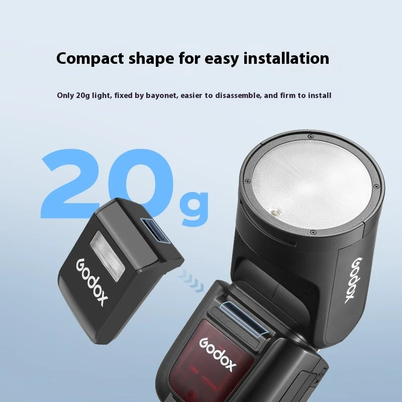 Godox SU-1 Detachable Sub Flash for Godox V1 Pro Series Flash Speedlite ...
