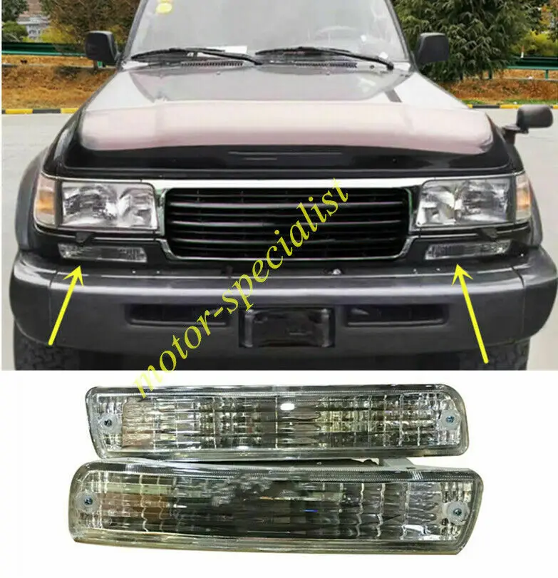 For Land Cruiser LC/FJ80 FZJ80 4500 91-97 Front Turn Signal Lights ...