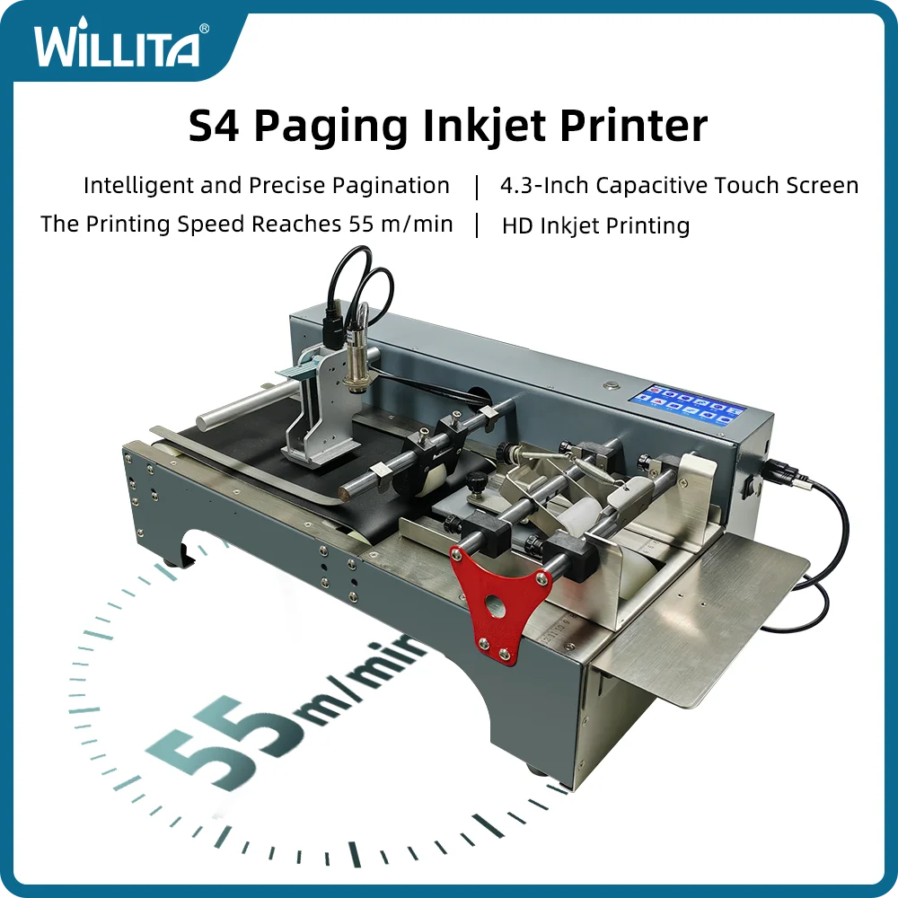Willita Paging Coding Machine For Plastic Paper Bags Labels ID Cards ...