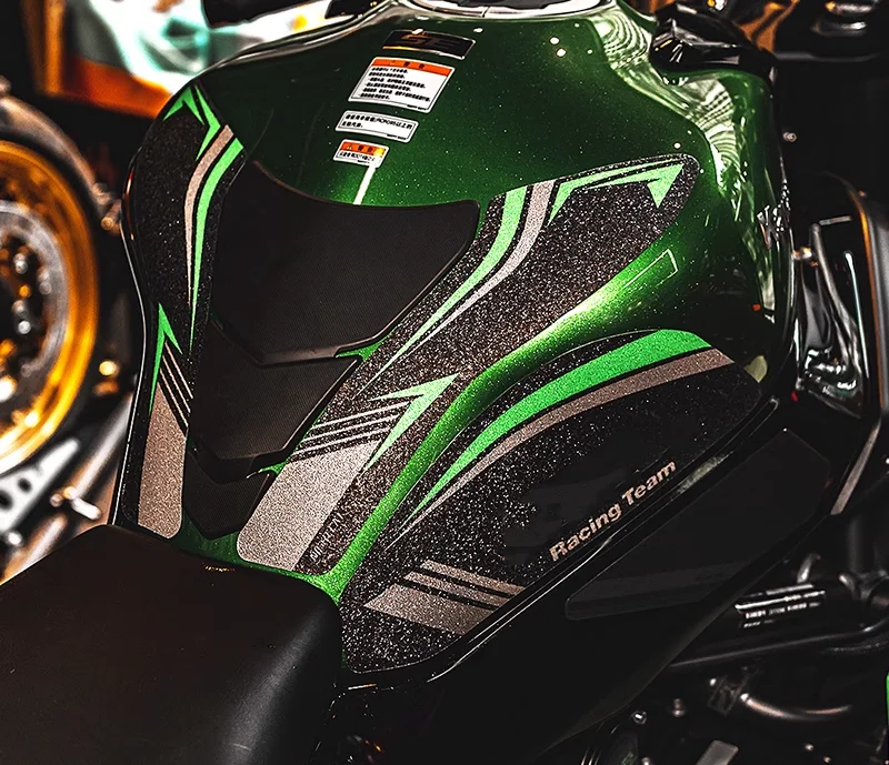 FOR-KAWASAKI-H2SX-Motorcycle-Anti-Slip-Fuel-Oil-Tank-Pad-Side-Knee-Grip ...