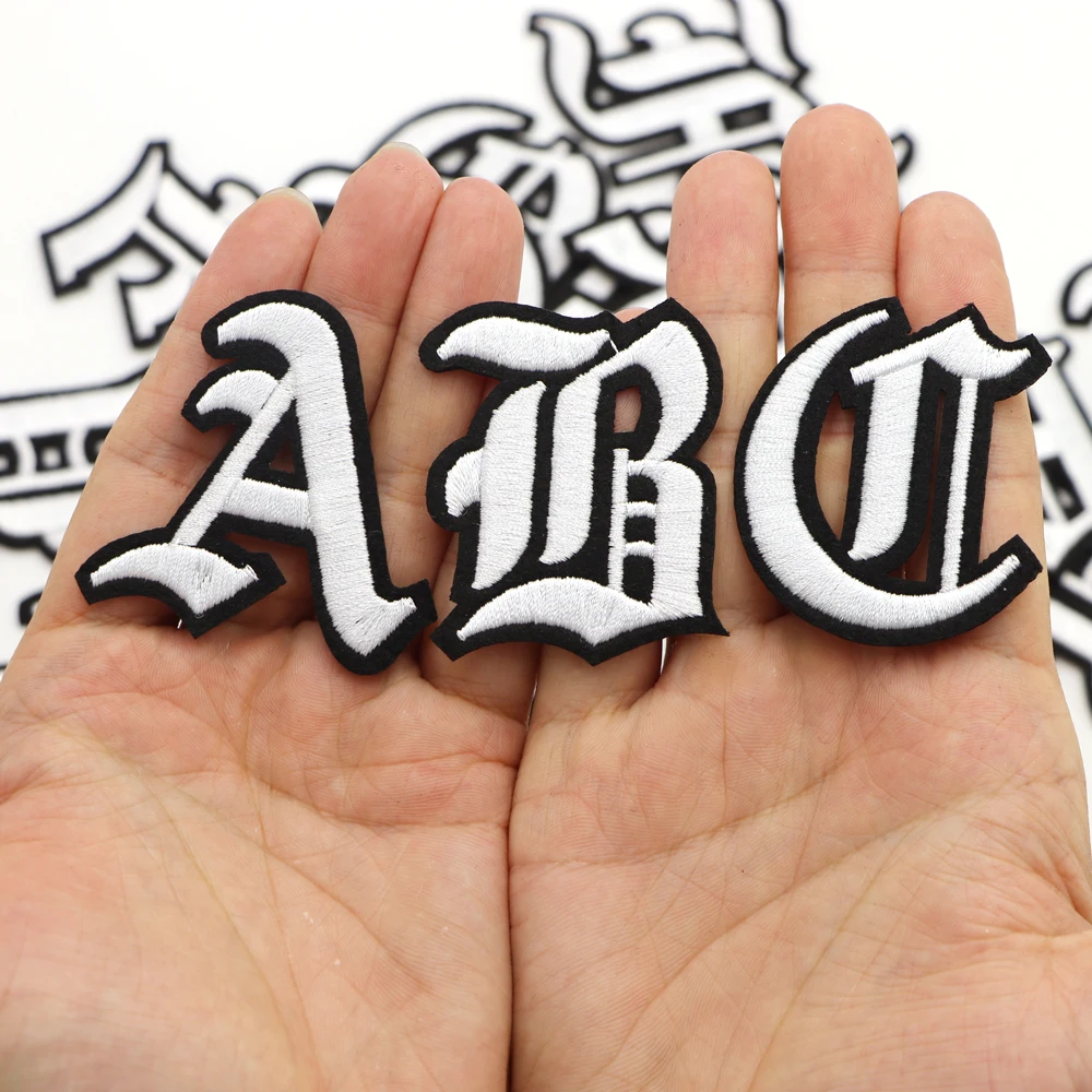 1PC-Wei-Griechische-Brief-Stickerei-Patches-Eisen-Auf-Briefe-Patch-A-Z ...