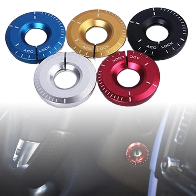 1Pc-Car-Key-Ringhole-Decorative-Sticker-Engine-Start-Ignition-Switch ...