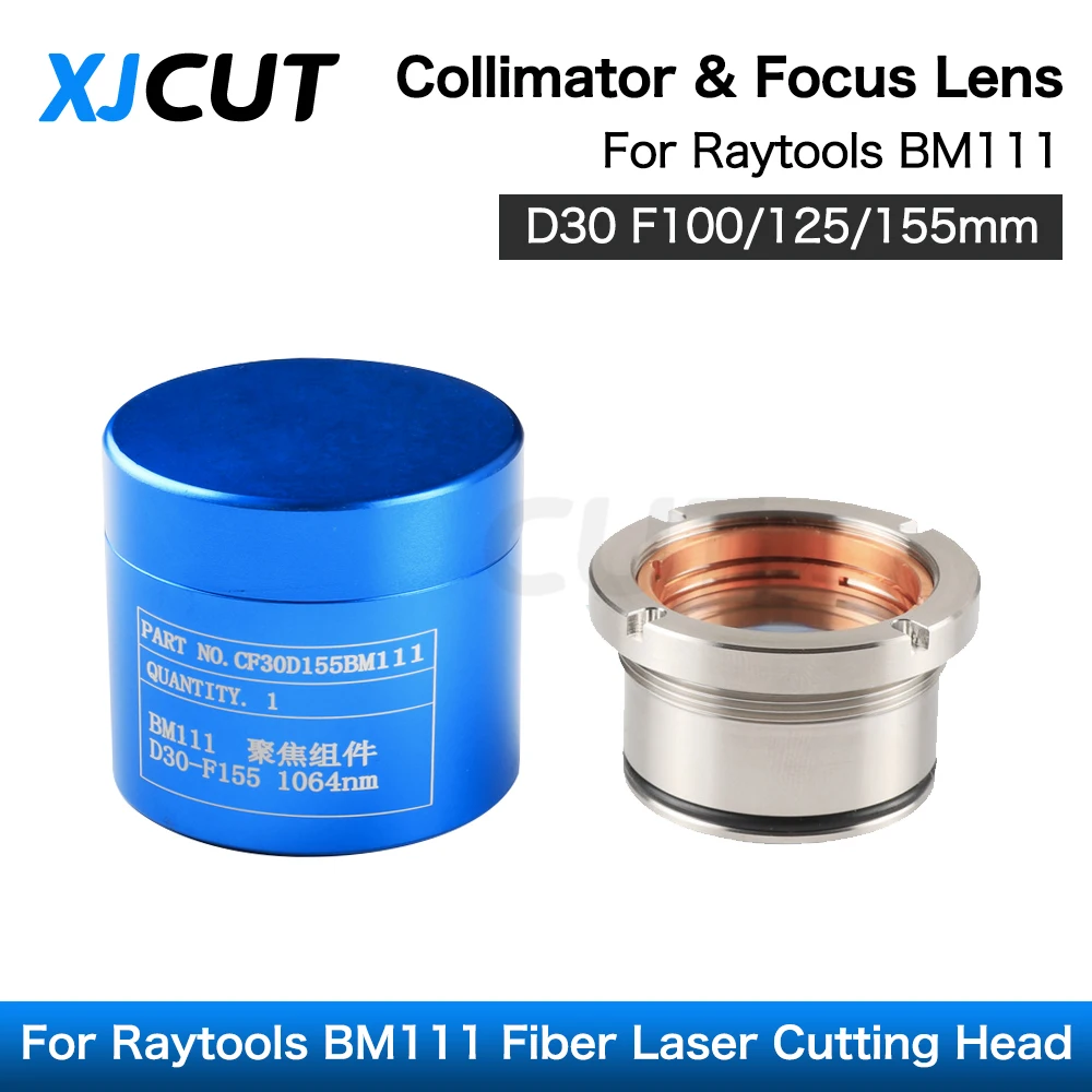 XJCUT-Raytools-BM111-Collimating-Focusing-Lens-D30-F100-F125mm-with ...