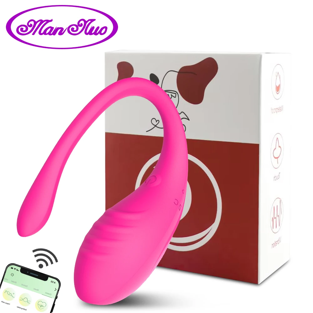 Vibradores-Bluetooth-G-Spot-para-mulheres-brinquedos-sexuais-para-casais-vibrador-vibrat-rio-ovo ...