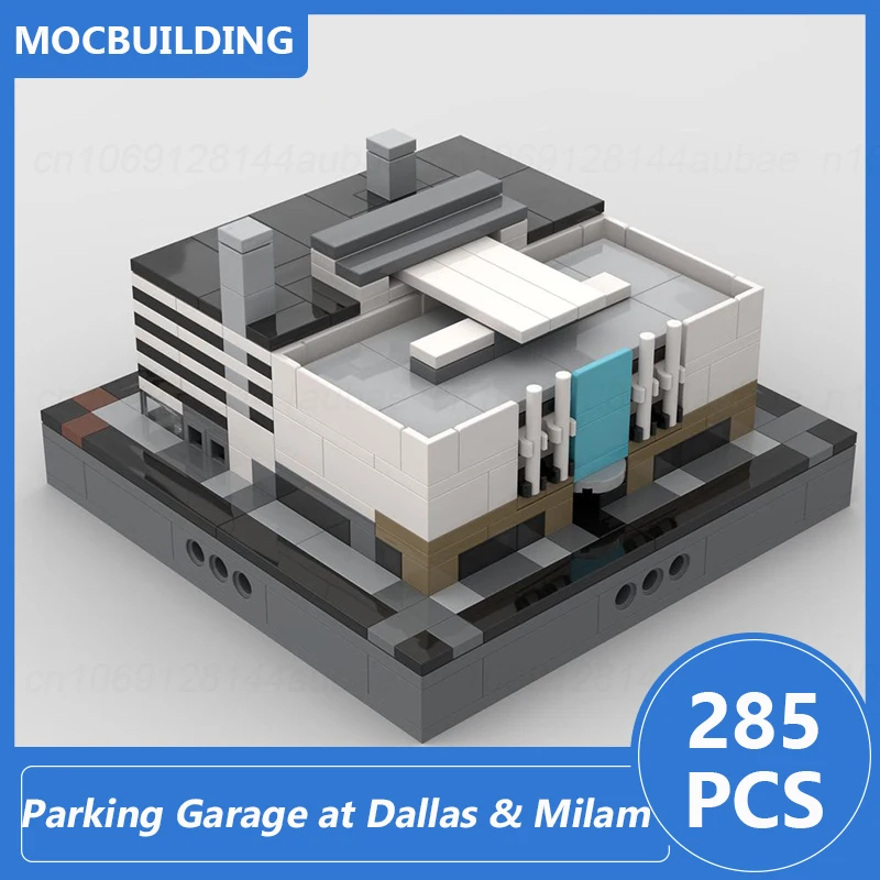 Travis-Place-Parking-Garage-at-Dallas-Milam-City-Architecture-Model-Moc ...