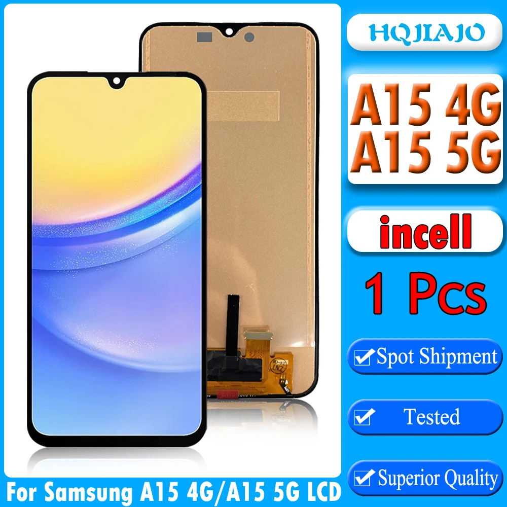 6-5-INCELL-For-Samsung-A15-4G-LCD-A155-SM-A155F-Display-Touch-Screen ...