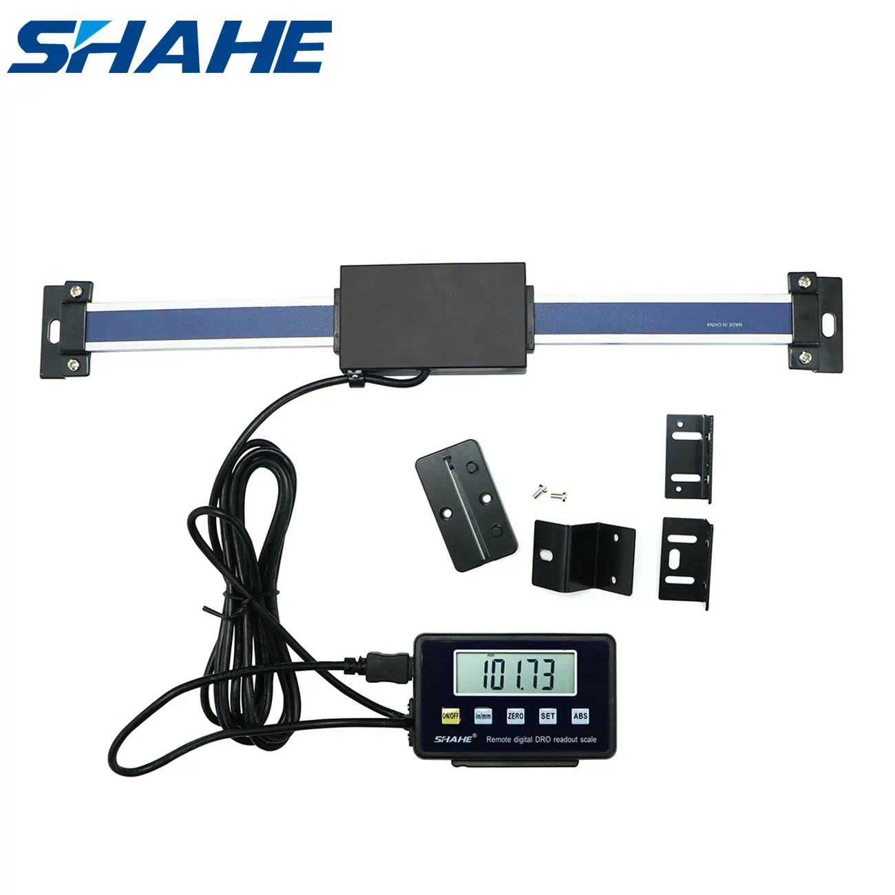 Shahe New 0-200 Mm 0.01 Mm Dro Magnetic Remote Digital Readout Digital ...