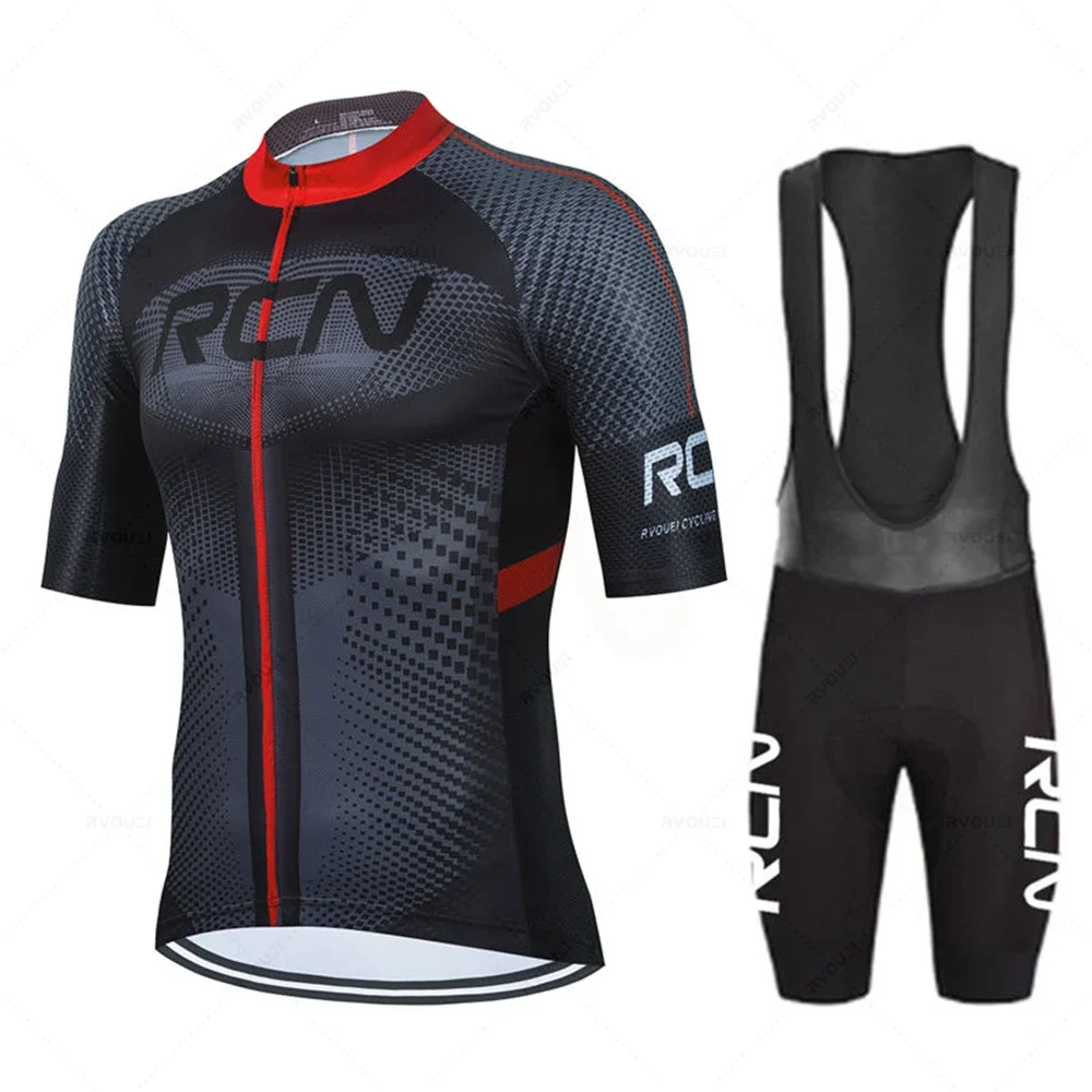 New-RCN-Team-Men-s-Cycling-Jersey-Set-Summer-Cycling-Clothing-MTB-Bike ...
