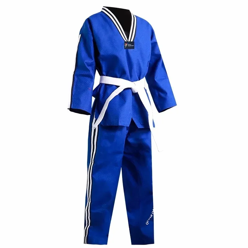 Taekwondo-Martial-Arts-Student-Lightweight-V-Neck-Uniform-Red-Color ...