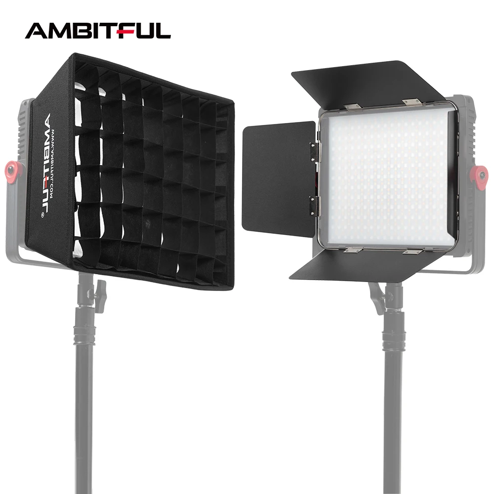 AMBITFUL P35R LED Video Panel Light Diffuser Honeycomb Grid Softbox ...