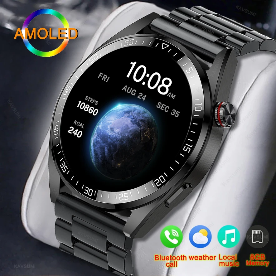 2023 New Bluetooth Call Watch 454*454 Amoled 1.39 Inch Screen Smart ...