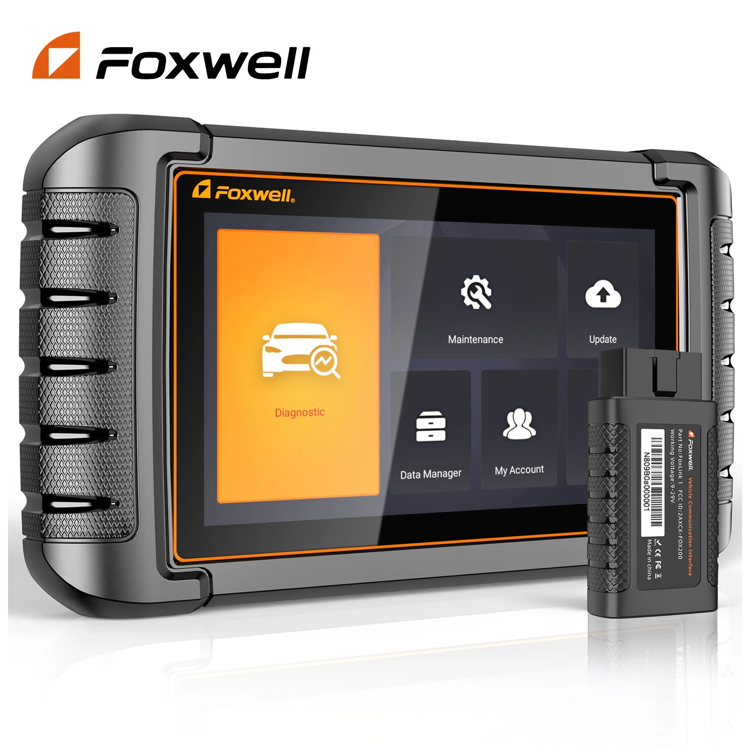 Foxwell Nt809bt Obd2 Bluetooth Scanner Active Test All System Diagnosis ...