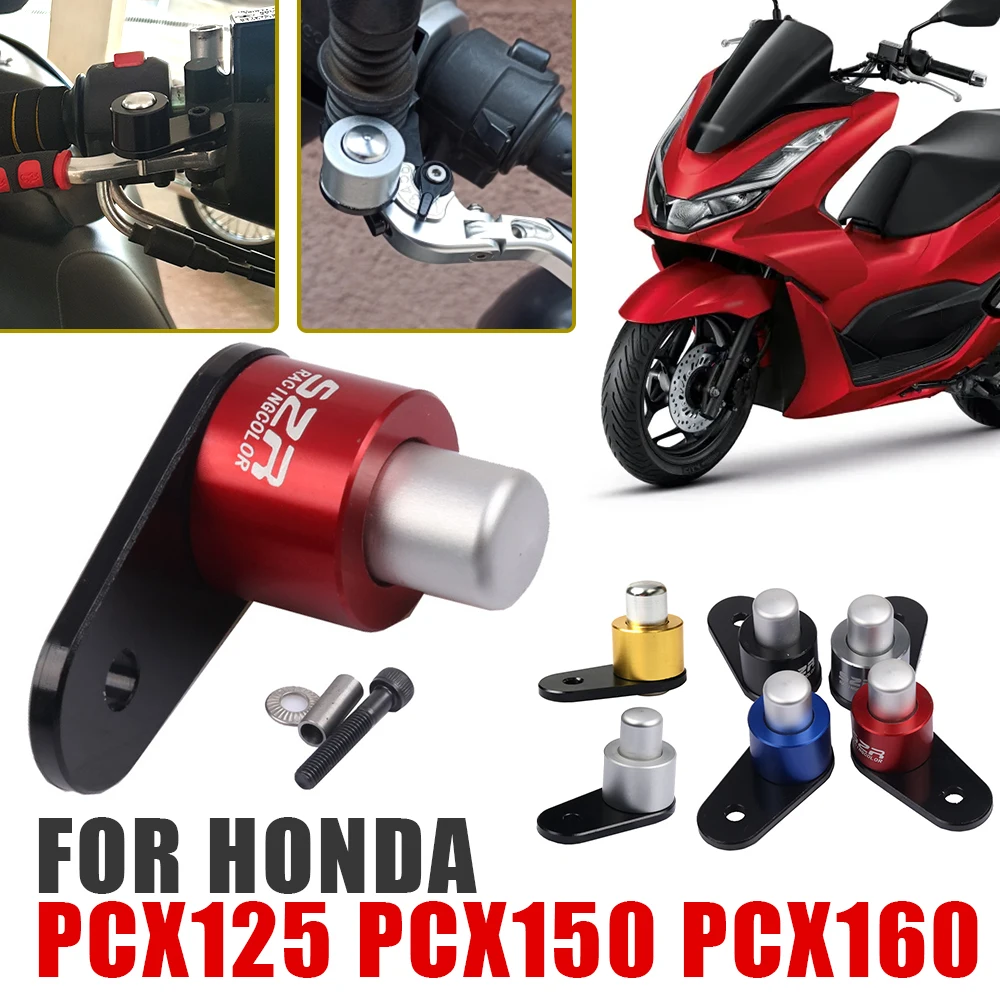 Motorcycle-Accessories-Brake-Lever-Parking-Button-Semi-automatic-Lock ...
