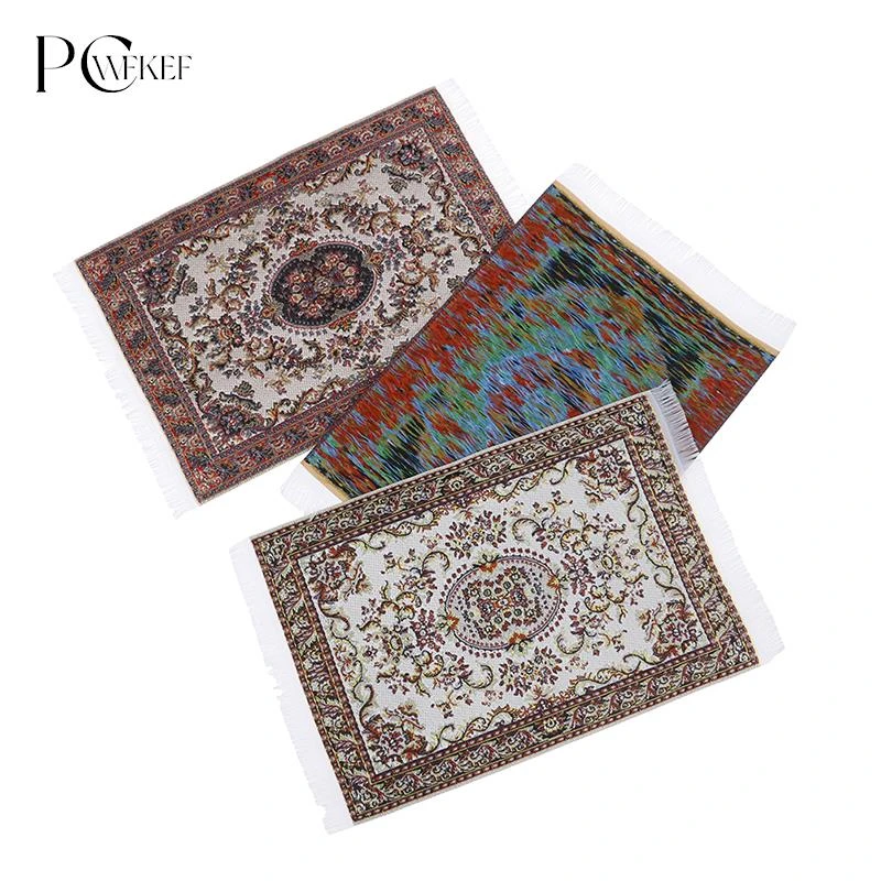 1/12 Scale Dollhouse Miniature Turkish Style Area Rug/carpet/mat Floor ...