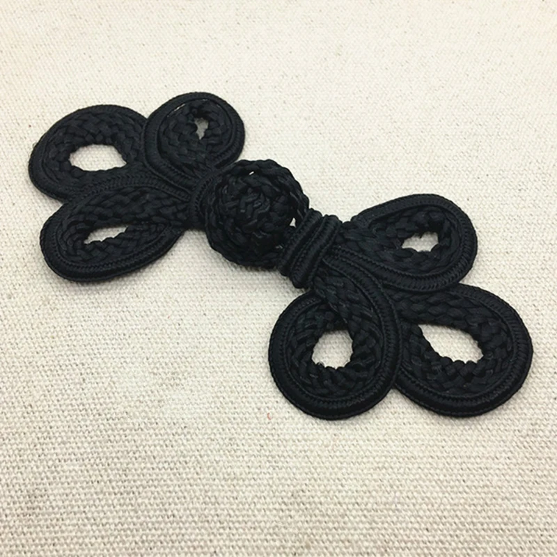 10 Piece Handmade Beaded Chinese Frog Closures Buttons Knot Fastener ...