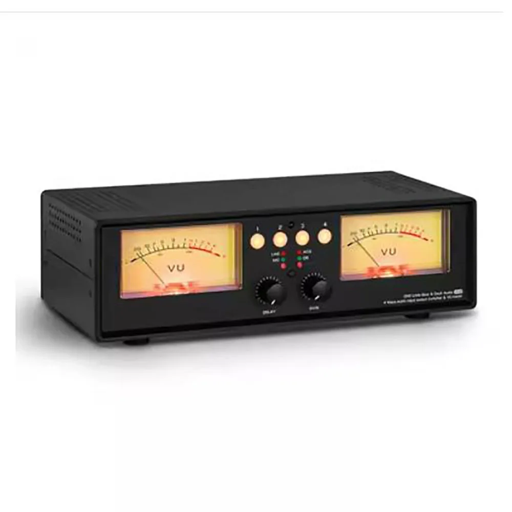 Analog-Dual-VU-Meter-MIC-LINE-Stereo-Music-Spectrum-Display-Sound-Level ...