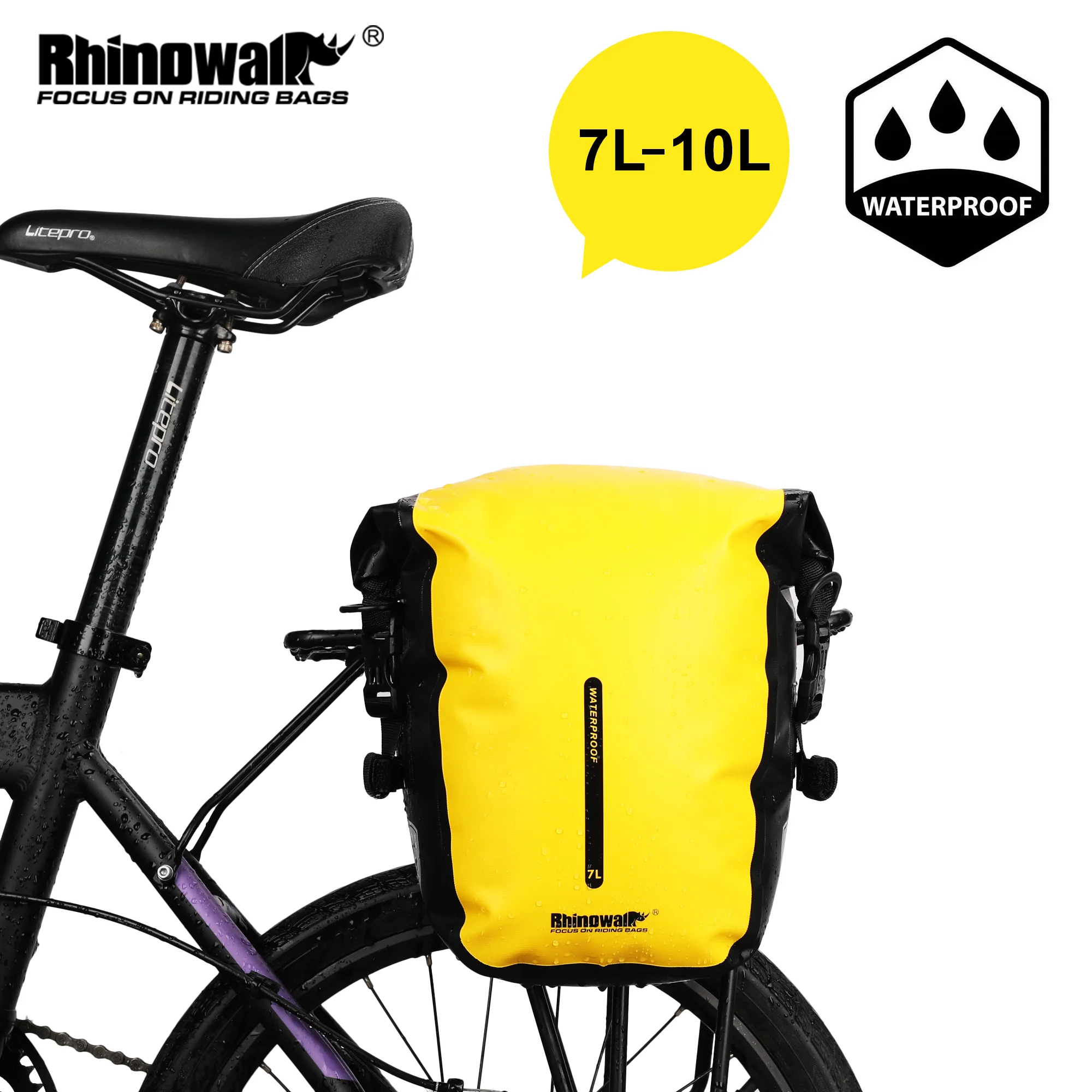 Rhinowalk-Bike-Pannier-Bag-Waterproof-7L-Bicycle-Rear-Seat-Bag-Cycling ...