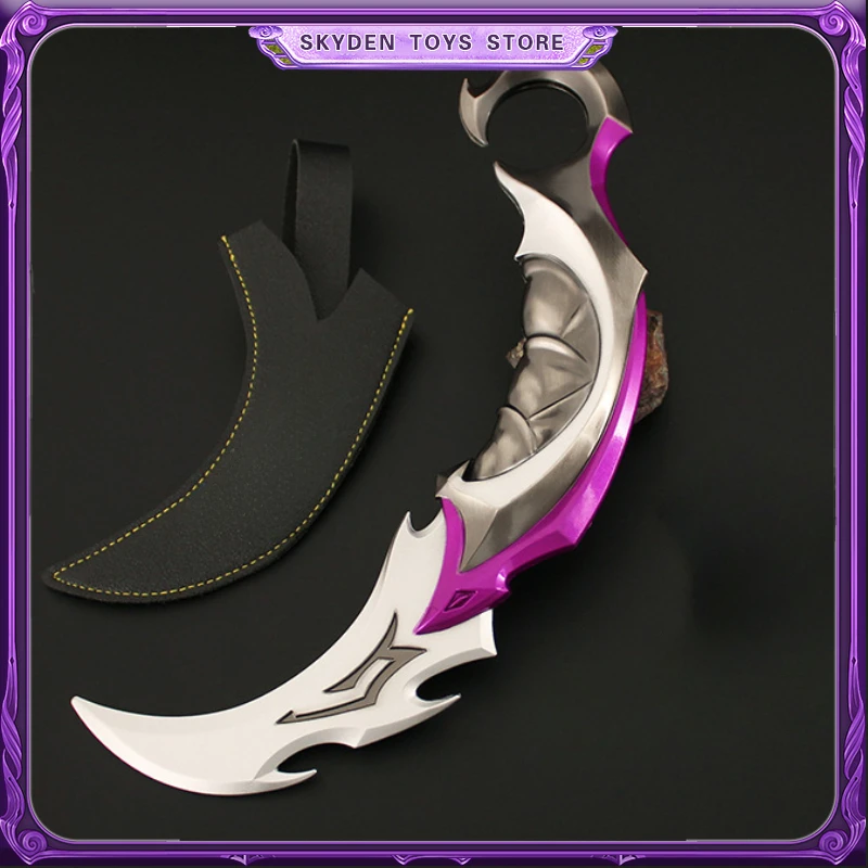 Valorant-Weapon-Claw-Melee-Reaver-Karambit-Uncut-Knife-22cm-Sword-Metal ...
