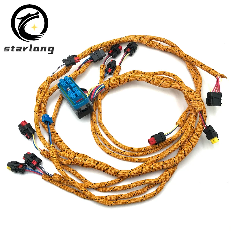 Excavator-Cat-320D-engine-fuel-injector-harness-C6-4-2964617-engine ...