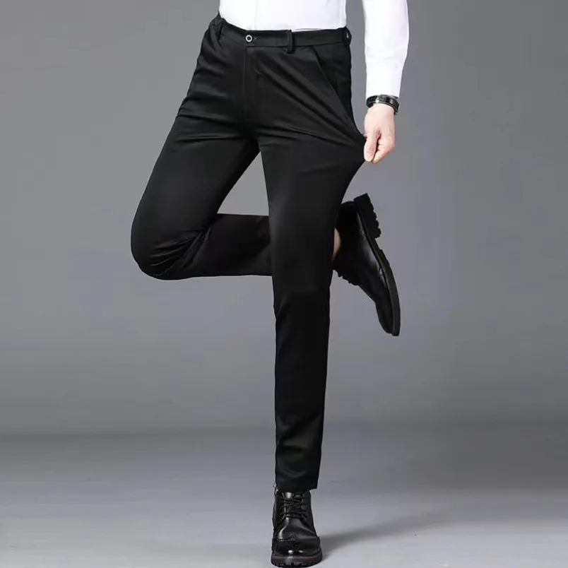 Men-s-Spring-Autumn-Fashion-Business-Casual-Long-Pants-Suit-Pants-Male ...