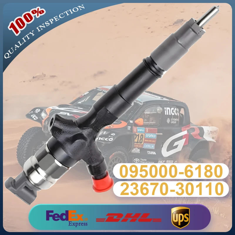095000-6180 095000-5920 23670-30110 Common Rail Injector for Toyota ...