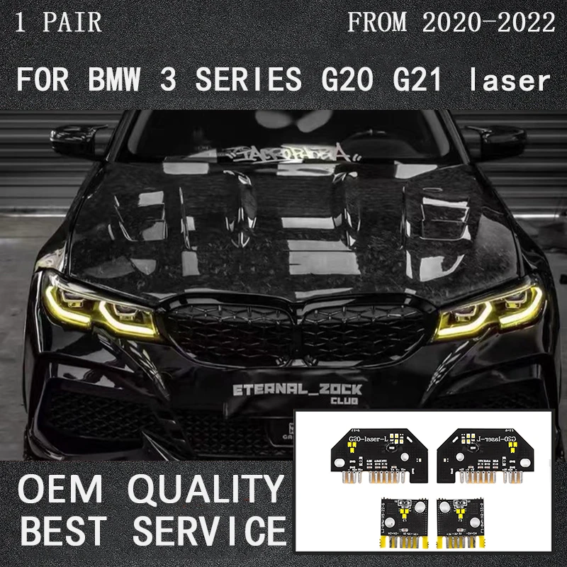 Lemon-Yellow-DRL-CSL-Style-For-2019-2022-BMW-3-series-CSL-Yellow-G20 ...